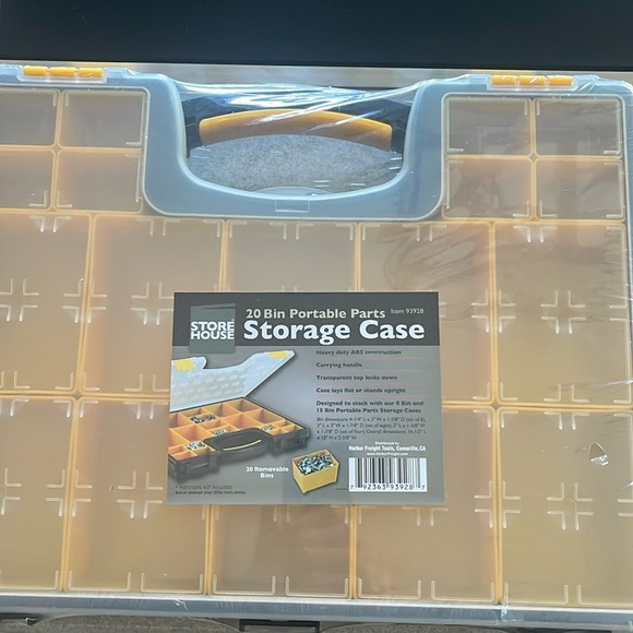 Other | 2 Bin Portable Storage Case | Poshmark